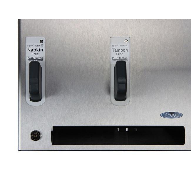 Frost Products Stainless Steel Push Button Free Feminine Product Dispenser